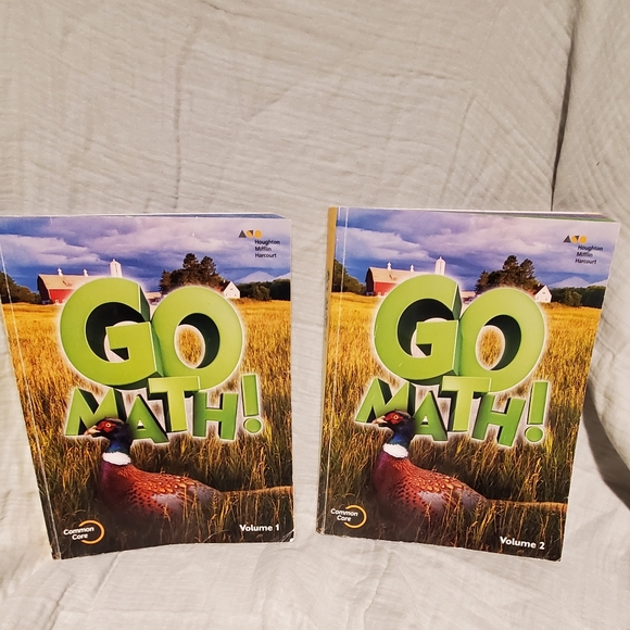 Other | Go Math Grade 5 Set Of 2 Studen Workbooks | Poshmark